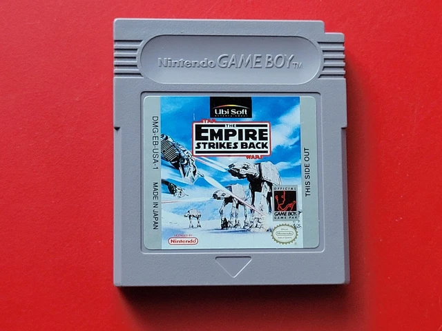 STAR WARS: THE Empire Strikes Back Nintendo Vintage Game Boy Original ...