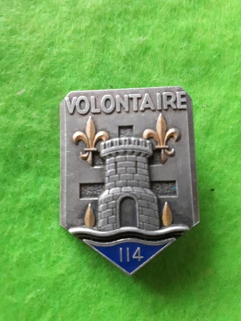 INSIGNE 114° RI Régiment D'infanterie EUR 3,00 - PicClick FR