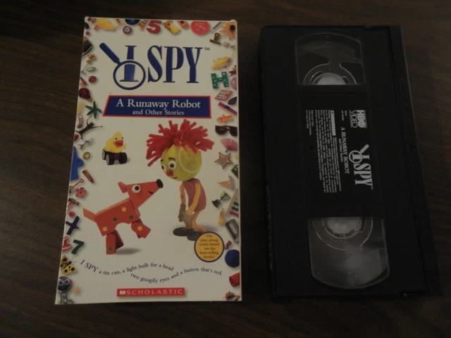 I SPY KIDS Vhs Educational A Runaway Robot Scholastic 2003 Hbo Family ...