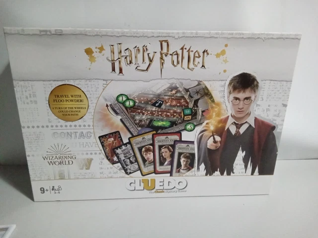 CLUEDO HARRY POTTER Edition | Classic Mystery Board Game 100% Complete £11.11 - PicClick UK