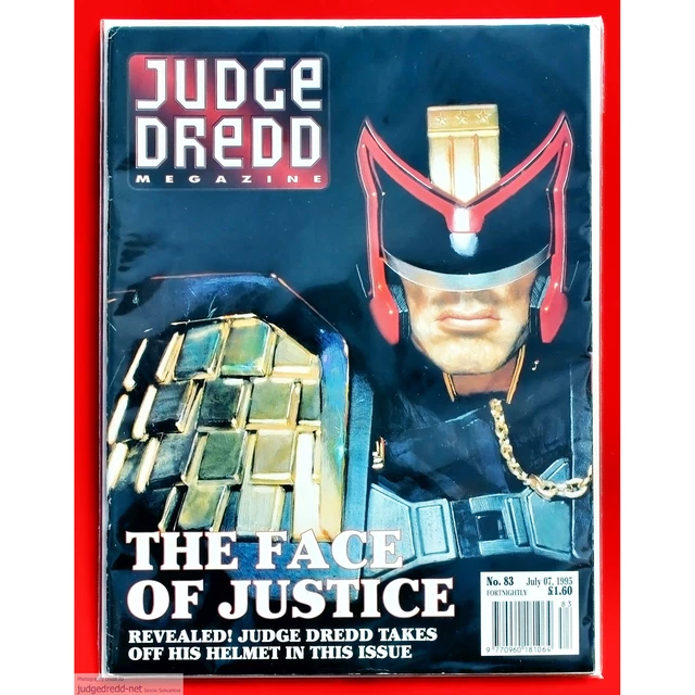 JUDGE DREDD MEGAZINE # 83 2000AD Magazine Comic Book 7 7 95 1995 UK ...