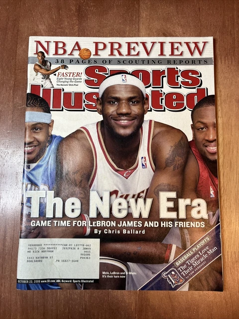 2006 LEBRON JAMES CAVALIERS Sports Illustrated Magazine NBA EUR 13,31 ...