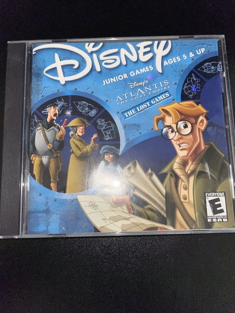 DISNEY'S ATLANTIS: THE Lost Games (PC Windows/Mac CD-ROM, 2001) Complet ...