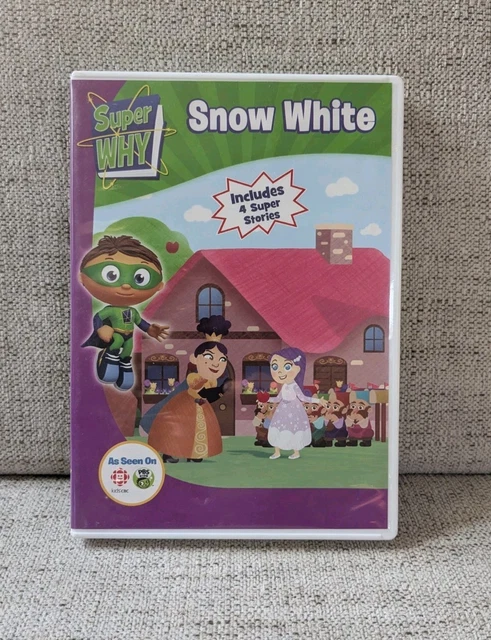 SUPER WHY! SNOW White | 2011 DVD CBC PBS Kids | Rare OOP | NTSC $198.88 ...