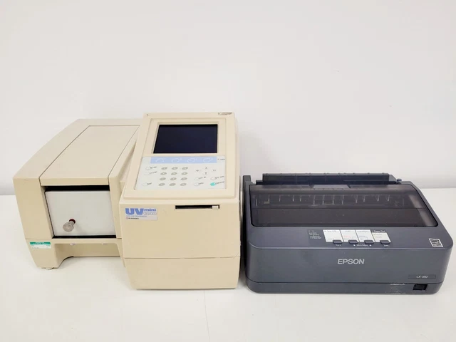 SHIMADZU UV MINI 1240 UV-VIS Spectrophotometer and Epson LX-350 printer ...