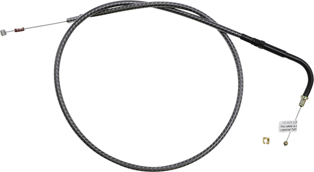 MAGNUM 7419 CARBON Fiber Idle Cable Harley Fxstd 1450 Softail Deuce ...