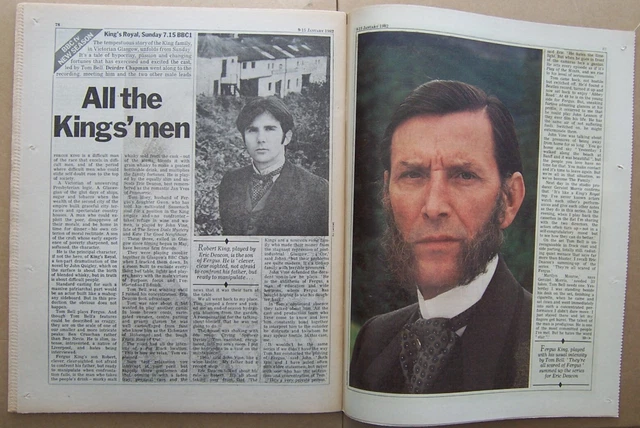 RADIO TIMES/1982/IAN HOLM/TESSA Peake-Jones/Iris Murdoch/Tom Bell/Barry ...