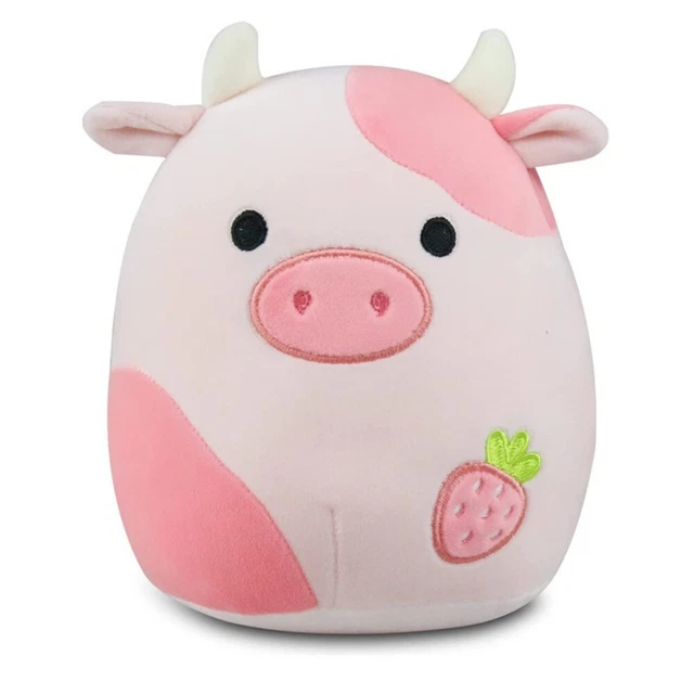 STRAWBERRY COW PLUSH Cow Stuffed Animal 8 INCH Soft Doll Children £6.31 ...