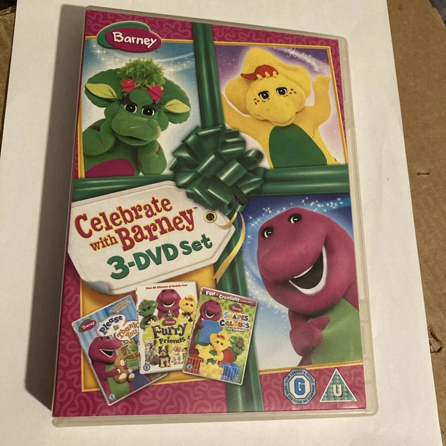 CELEBRATE WITH BARNEY 3 DVD Box Set ED26 169G $15.97 - PicClick CA