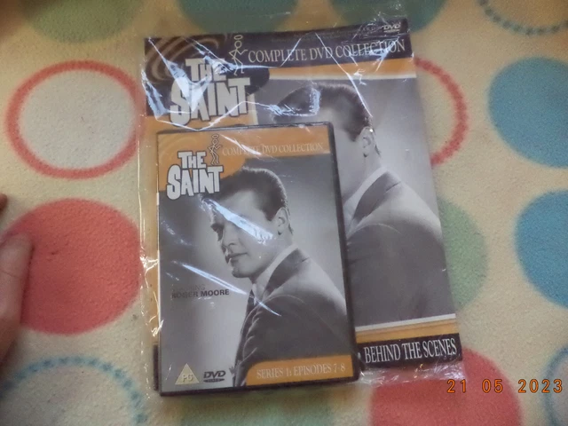 MAGAZINE -THE SAINT Complete DVD Collection Issue Series 1 Episodes 7 ...