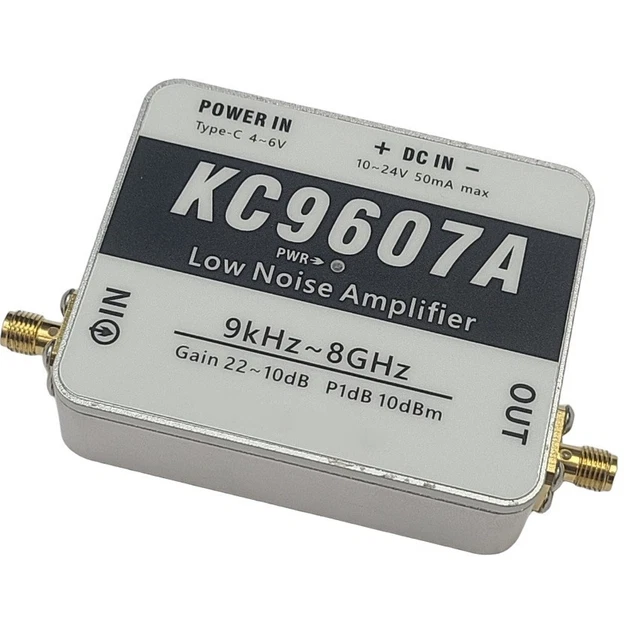 KC9607A ULTRA LOW Noise Module for Signal Amplification 1kHz to 8000 ...