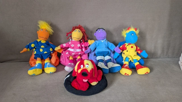 TWEENIES FIZZ MILO JAKE BELLA DOODLES Sitting On Beanbags Vintage 1998 ...