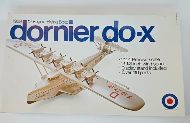 ENTEX DORNIER DO-X 1929 12 Engine Flying Boat Vintage New Other Japan 1 ...