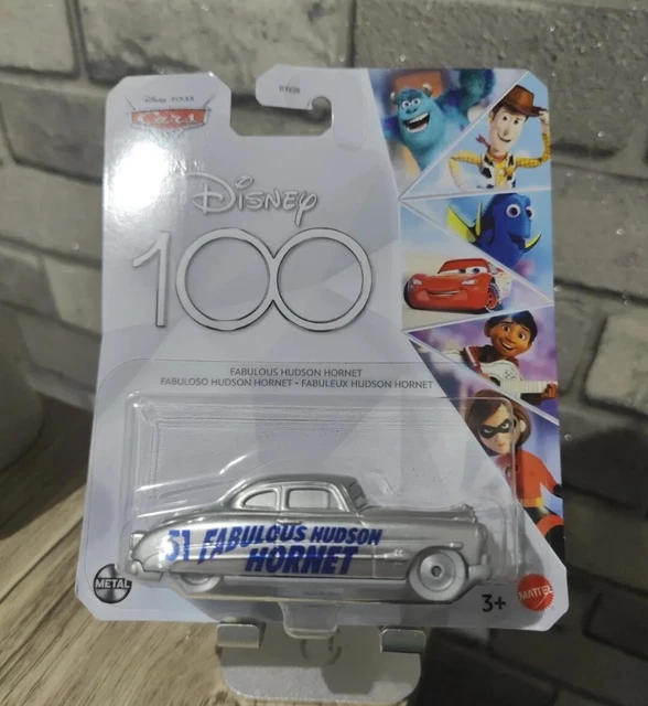MATTEL DISNEY 100TH Anniversary Pixar Cars Doc Hudson character Car Toy ...