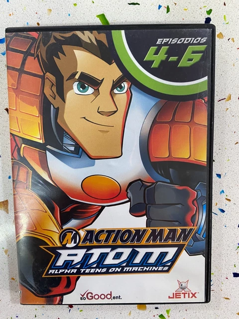 ACTION MAN VOLUME 2 - Atom Alpha Teens On Machines Episodes 4, 5 Y 6 - JETIX EUR 14,70 - PicClick FR