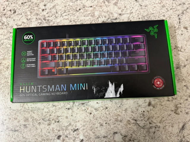 RAZER HUNTSMAN MINI Gaming PC Keyboard - Black Mechanical Clicky ...