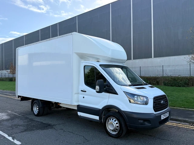2019 FORD TRANSIT 14FT LUTON BOX VAN+TAIL LIFT-2.0 TDCI 130 PS-TWIN ...