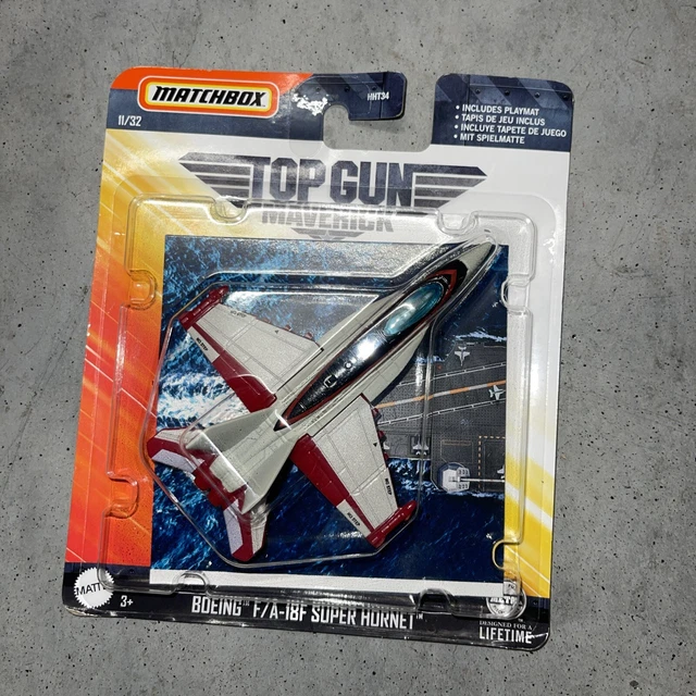 MATCHBOX DIE-CAST TOP Gun Maverick- Boeing F/A-18 Super Hornet - New £8 ...