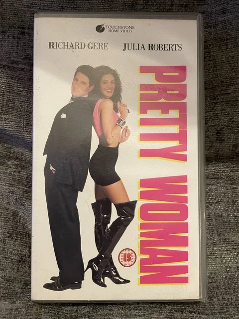PRETTY WOMAN (UK PAL VHS Video 1993) Richard Here Julia Roberts L@@K £2 ...