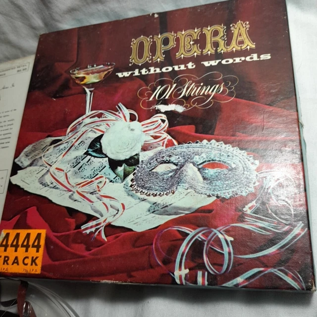 VINTAGE MAGNETIC TAPE - Opera Without Words, 101 Strings - Untested £3. ...