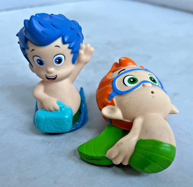 MATTEL BUBBLE GUPPIES Replacement Figure Gil & Nonny PVC Figure Free Shipping EUR 13,00 ...