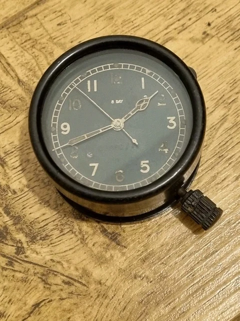 VINTAGE WW2 RAF Aircraft 8 Day Cockpit Clock £70.00 - PicClick UK