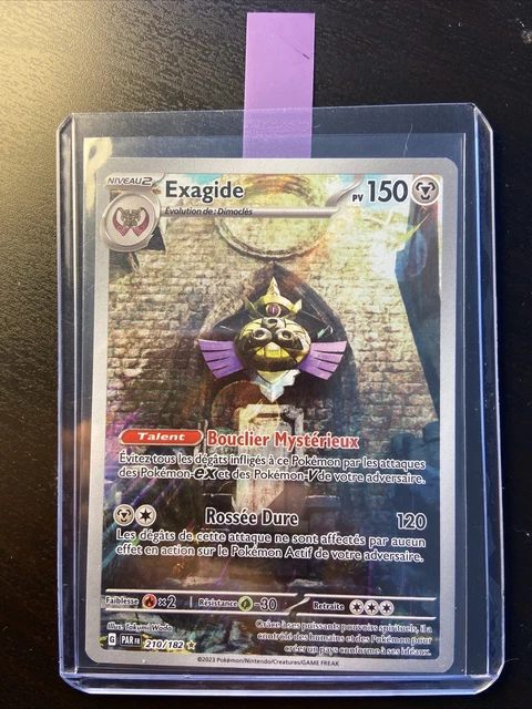 CARTE POKEMON - Exagide 210/182 -Holo Secrète EV4 - Faille Paradoxe ...