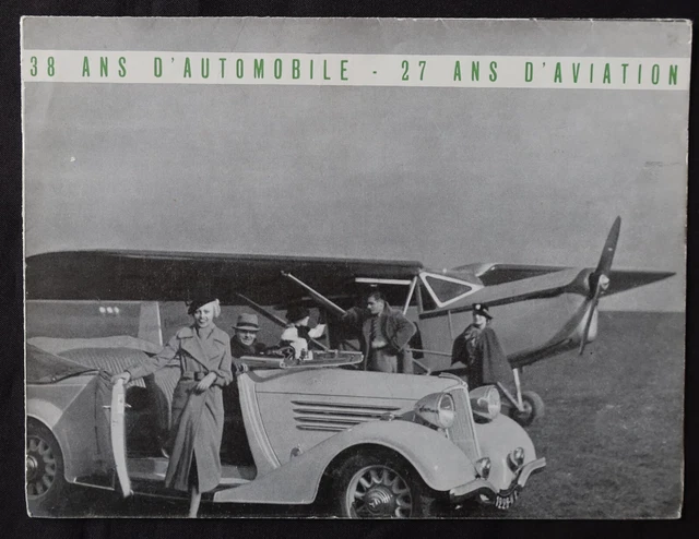 CATALOGUE 1935 AVION RENAULT CAUDRON Aviation Luciole Aiglon Rafale catalog EUR 45,00 - PicClick FR