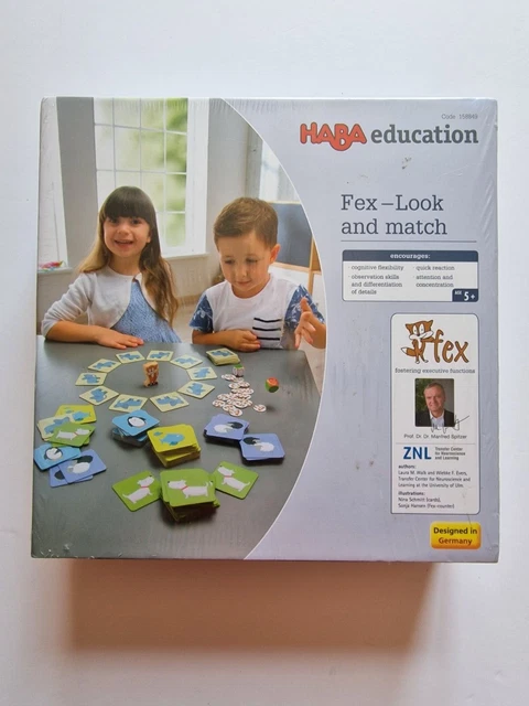 HABA EDUCATION FEX - Look and Match Kids Educational Board Game £34.97 ...