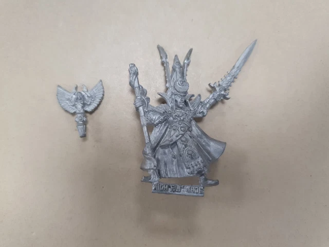 HIGH ELVES TECLIS High Loremaster Warhammer Fantasy WHFB OOP métal EUR ...