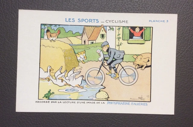 CARTE POSTALE BENJAMIN Rabier. Les Sports. Cyclisme. Planche 3 EUR 22 ...