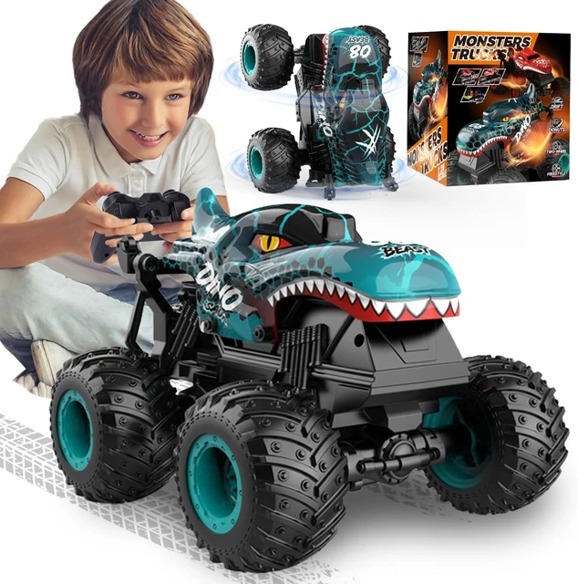 RC CAR MONSTER Truck Remote Control Monster Car RC Stunt Car with Light ...