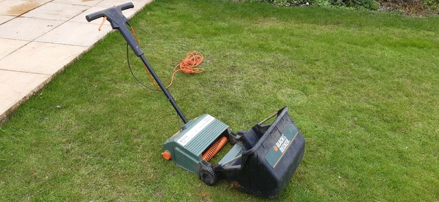 Black and decker lawn raker gd200 store