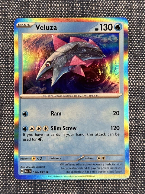 POKÉMON TCG VELUZA Scarlet & Violet - Paldea Evolved 056/193 Holo Holo ...