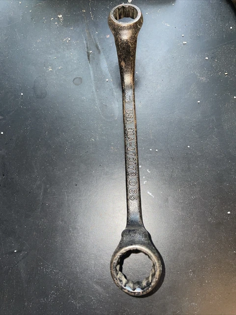ANTIQUE WRENCH ORIGINAL FORD Script Logo Combination Labeled USA 01A ...