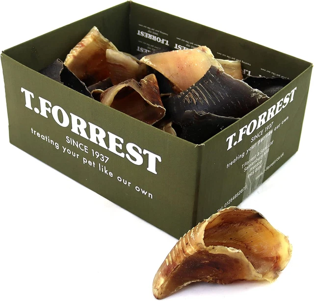 BRITISH DRIED EMPTY Beef Cow Hooves X50 for Dogs, 00% Natural Treats ...