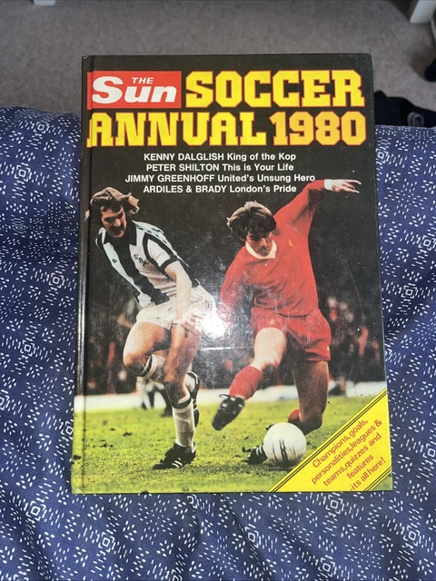 THE SUN SOCCER Annual 1980 £8.52 - PicClick UK
