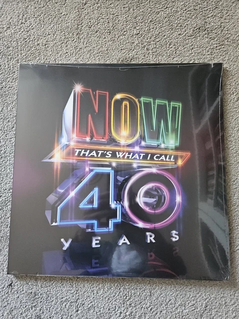 NOW THAT'S WHAT I Call 40 Years Part Two Green-Clear-Pink 3LP Vinyl 12 ...