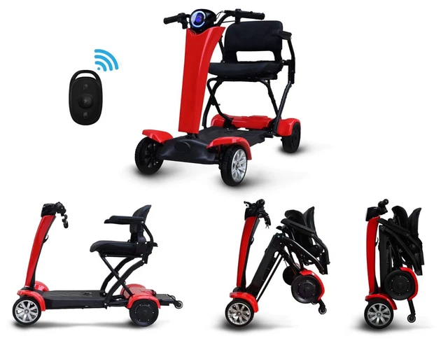 AUTOMATIC FOLDING MOBILITY Scooter Auto Folding Electric Portable ...
