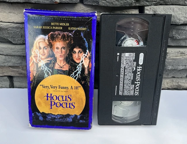 HOCUS POCUS VHS 1994 Sarah Jessica Parker Bette Midler Halloween Family ...