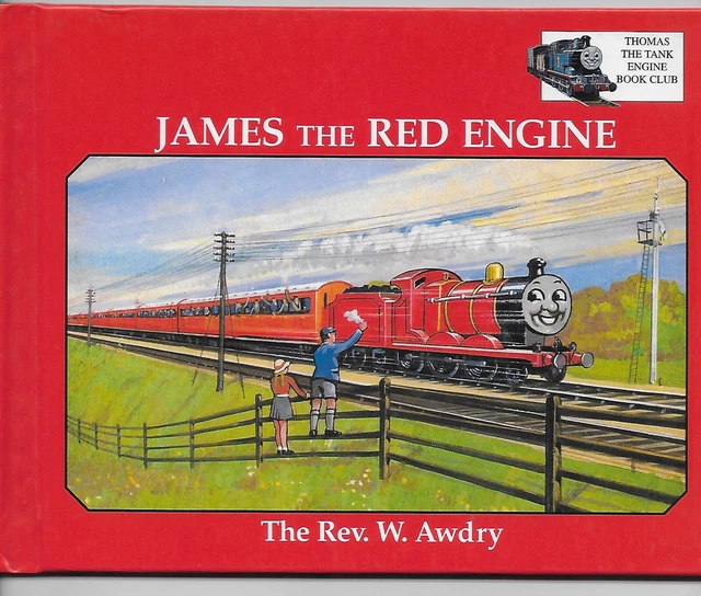 REV W AWDRY JAMES THE RED ENGINE Thomas Tank Engine Book Club Hardback ...