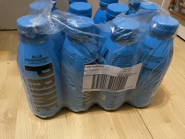 PRIME HYDRATION ENERGY Drink - Blue Raspberry, 500ml Pack Of 12 £47.00 ...