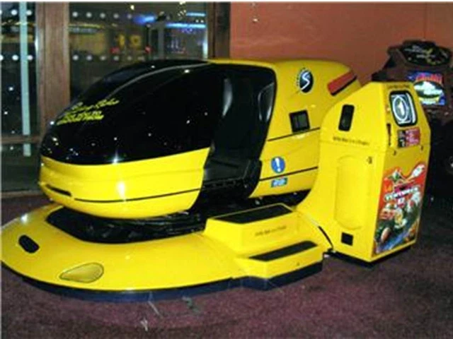 THOMSON VENTURA S2 3-axis motion simulator amusement arcade business ...