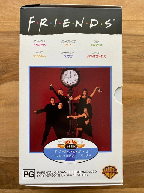 FRIENDS BOX SET VHS Video Tapes Series 2 - Complete Set of 24 Episodes ...