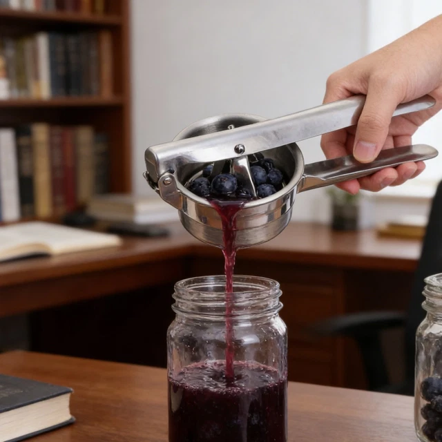 STAINLESS STEEL MANUAL Juicer Citrus Lemon Squeezer, Fruit Orange Lime ...