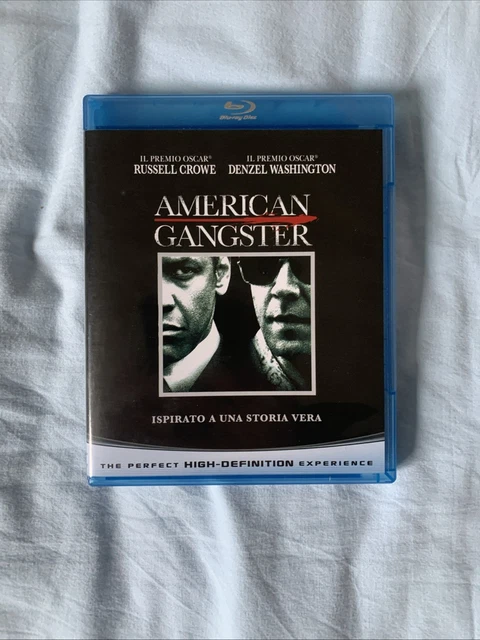 AMERICAN GANGSTER BLU RAY Ridley Scott Denzel Washington Russell Crowe ...