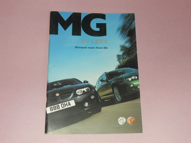 ROVER MG ZT et ZT-T brochure catalogue documentation édition 2004 ...
