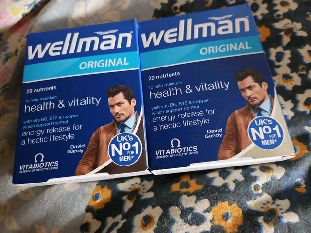 WELLMAN ORIGINAL BY VITABIOTICS. 2×30 £12.00 - PicClick UK