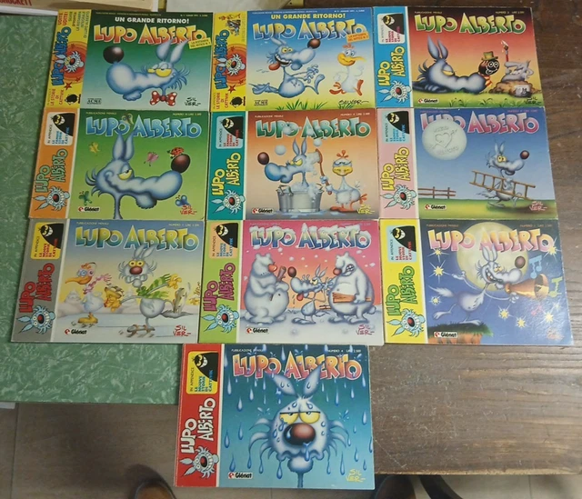 LUPO ALBERTO DI Silver Sequenza blocco 1 / 10 Acme Glenat originali e ...