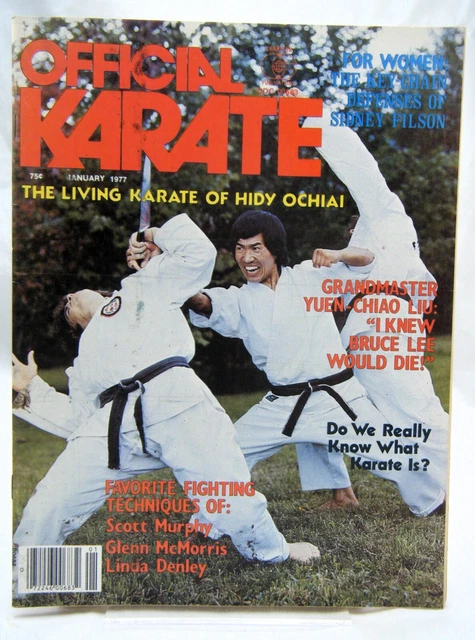 OFFICIAL KARATE MAGAZINE January 1977 The Living Karate of Hidy Ochiai ...
